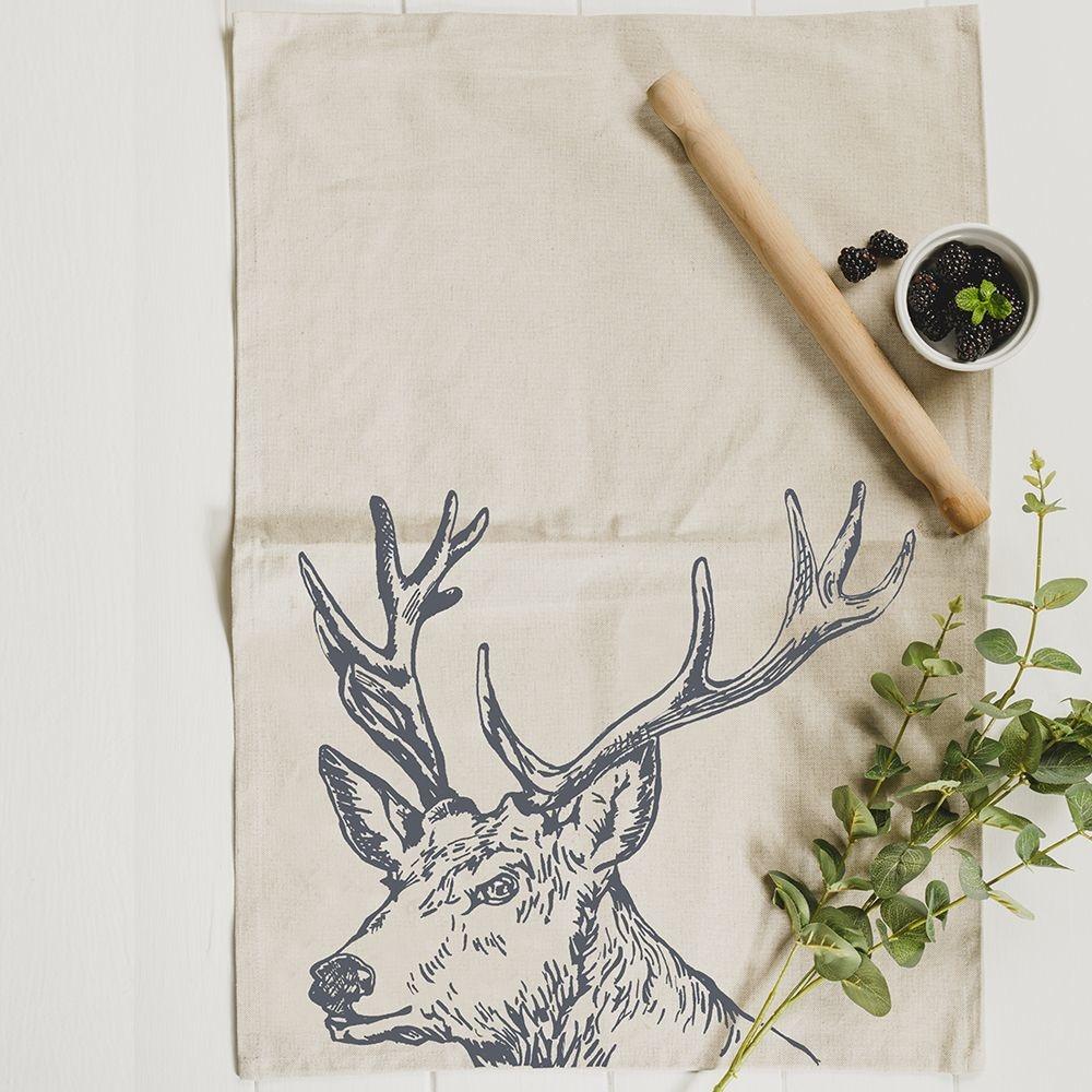 Scottish Linen with Cotton Tea Towels - Sheila Maid